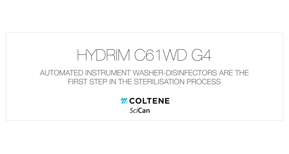 Hydrim C61WD G4 - Henry Schein New Zealand