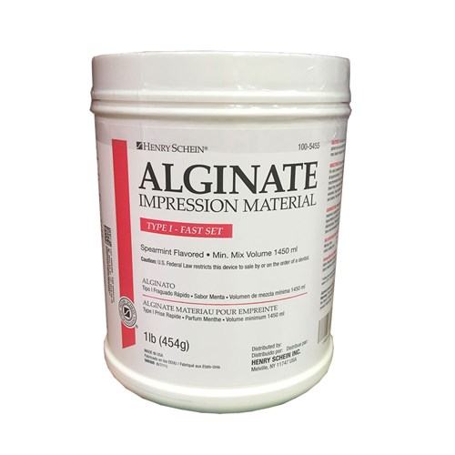 HS100-5455 - Henry Schein Alginate Fast Set Spearmint 1lb - Henry ...