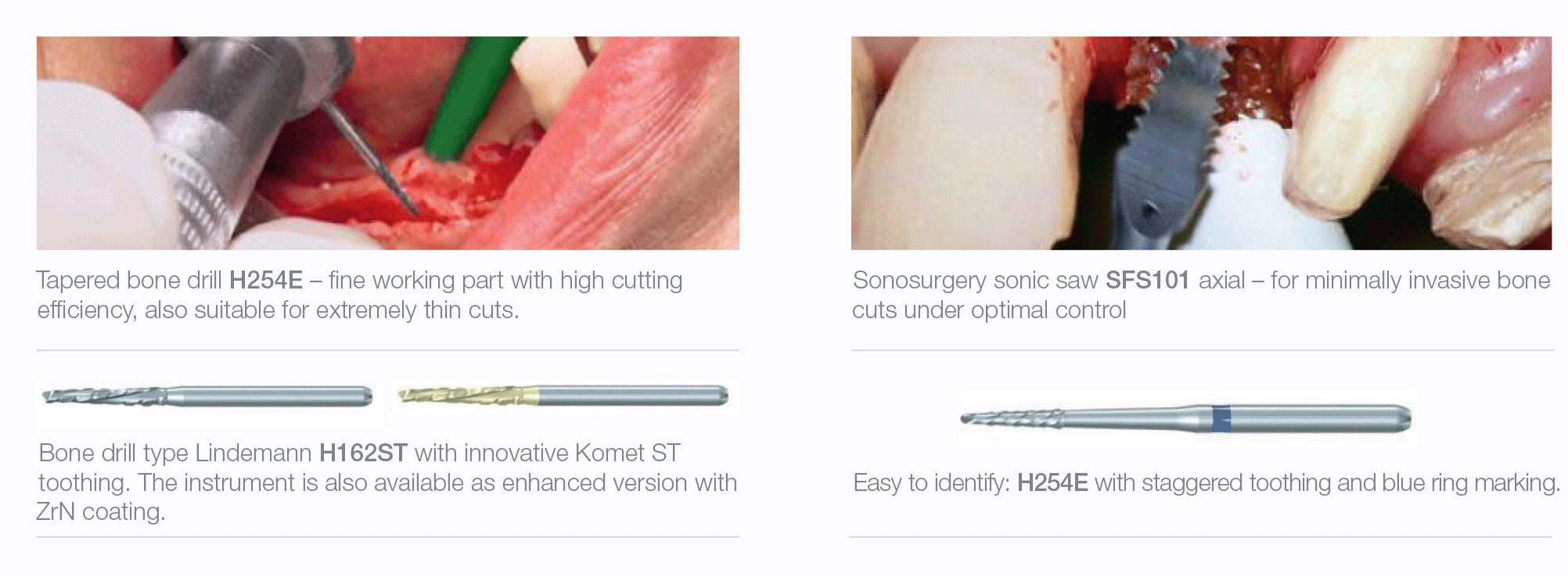 Bone Cuts: Medium, Fine, Superfine - Henry Schein New Zealand