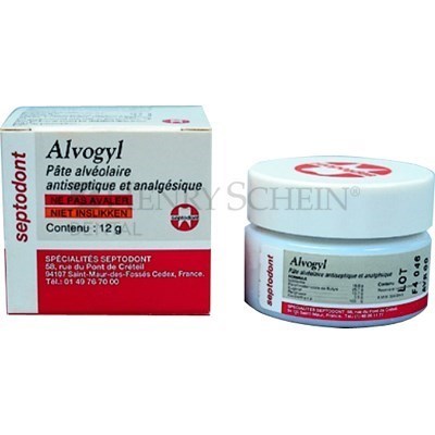 IV-ALVOGYL - Alveogyl Dry Socket Dressing 10g Jar - Henry Schein New ...