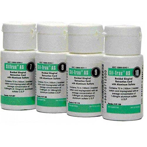 SE-SILB - Pascal Siltrax Plain Retraction Cord #8 254cm - Henry Schein ...