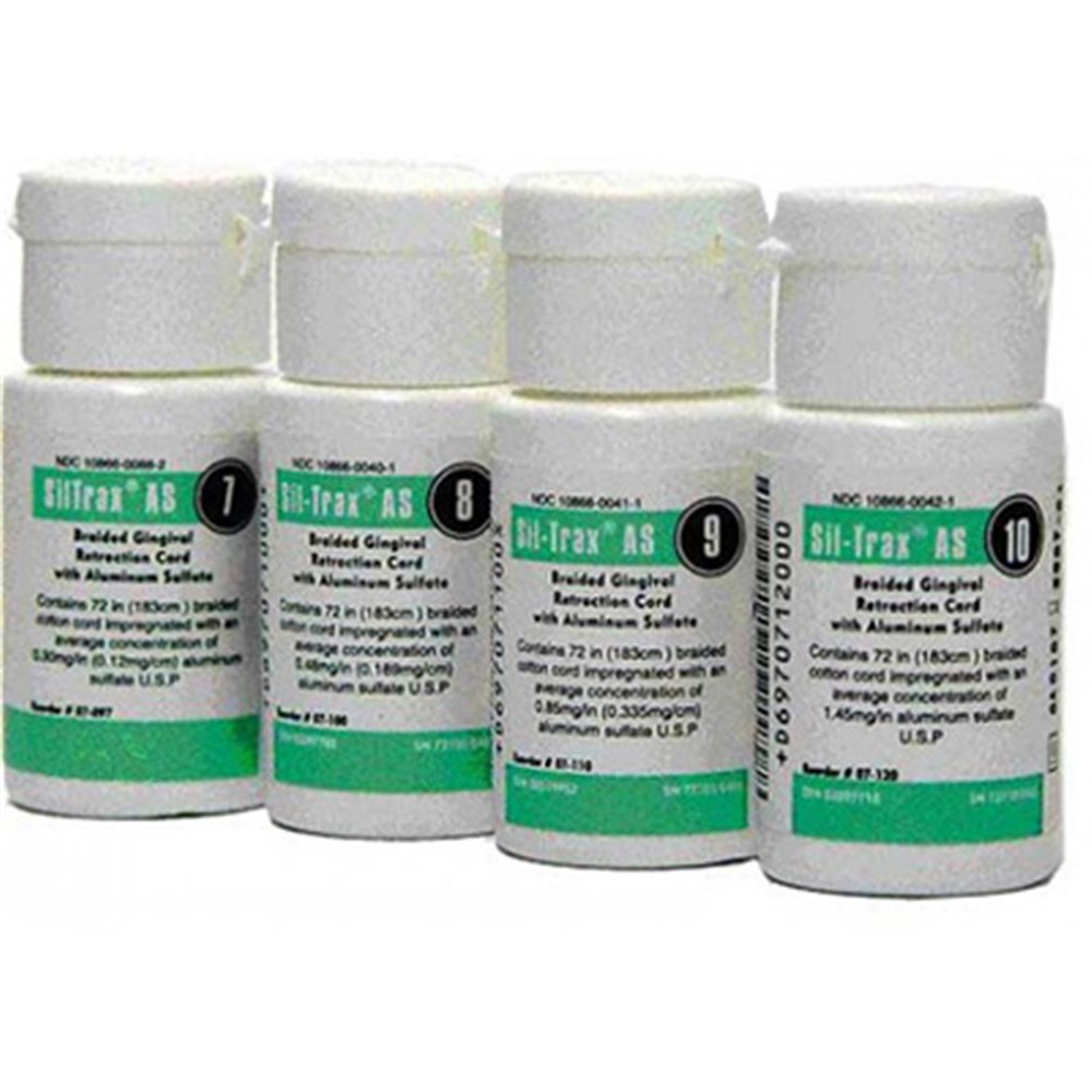 SE-SILB - Pascal Siltrax Plain Retraction Cord #8 254cm - Henry Schein ...